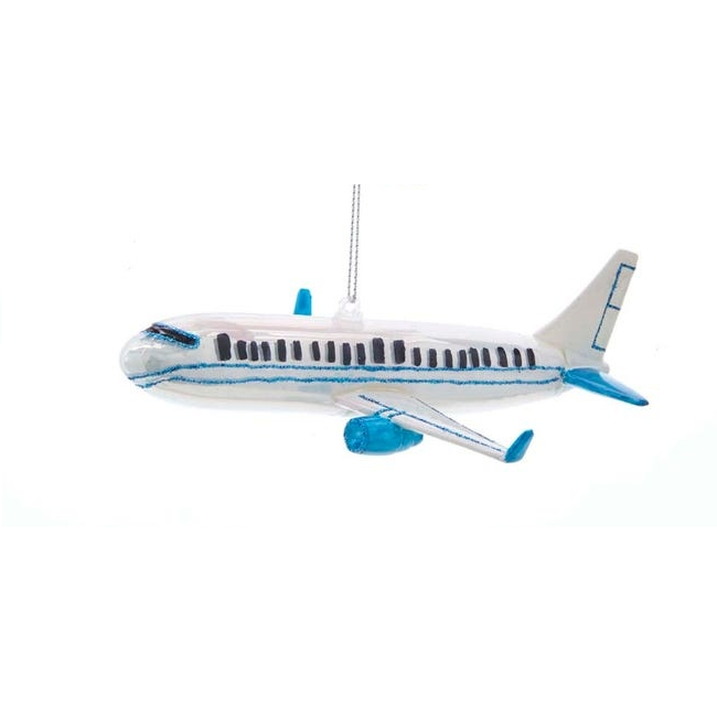 Glass Plane Ornament: White – CR Smith Museum Store