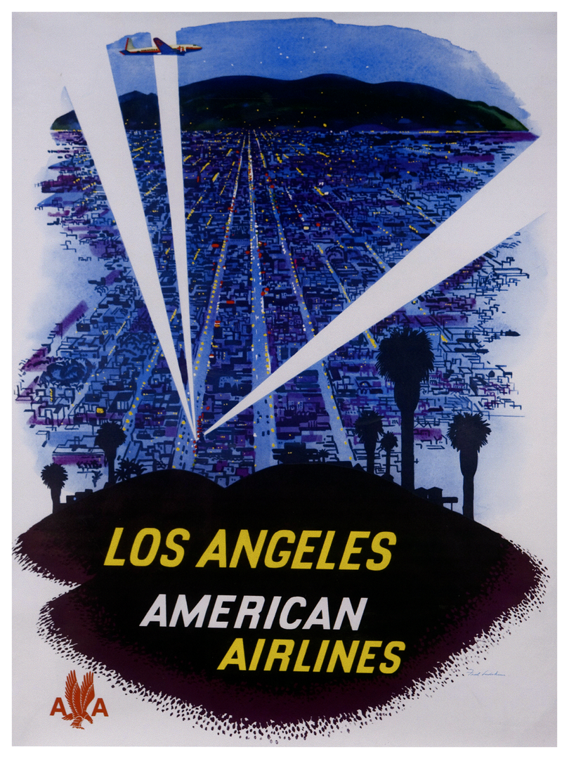 AA Los Angeles Poster – CR Smith Museum Store